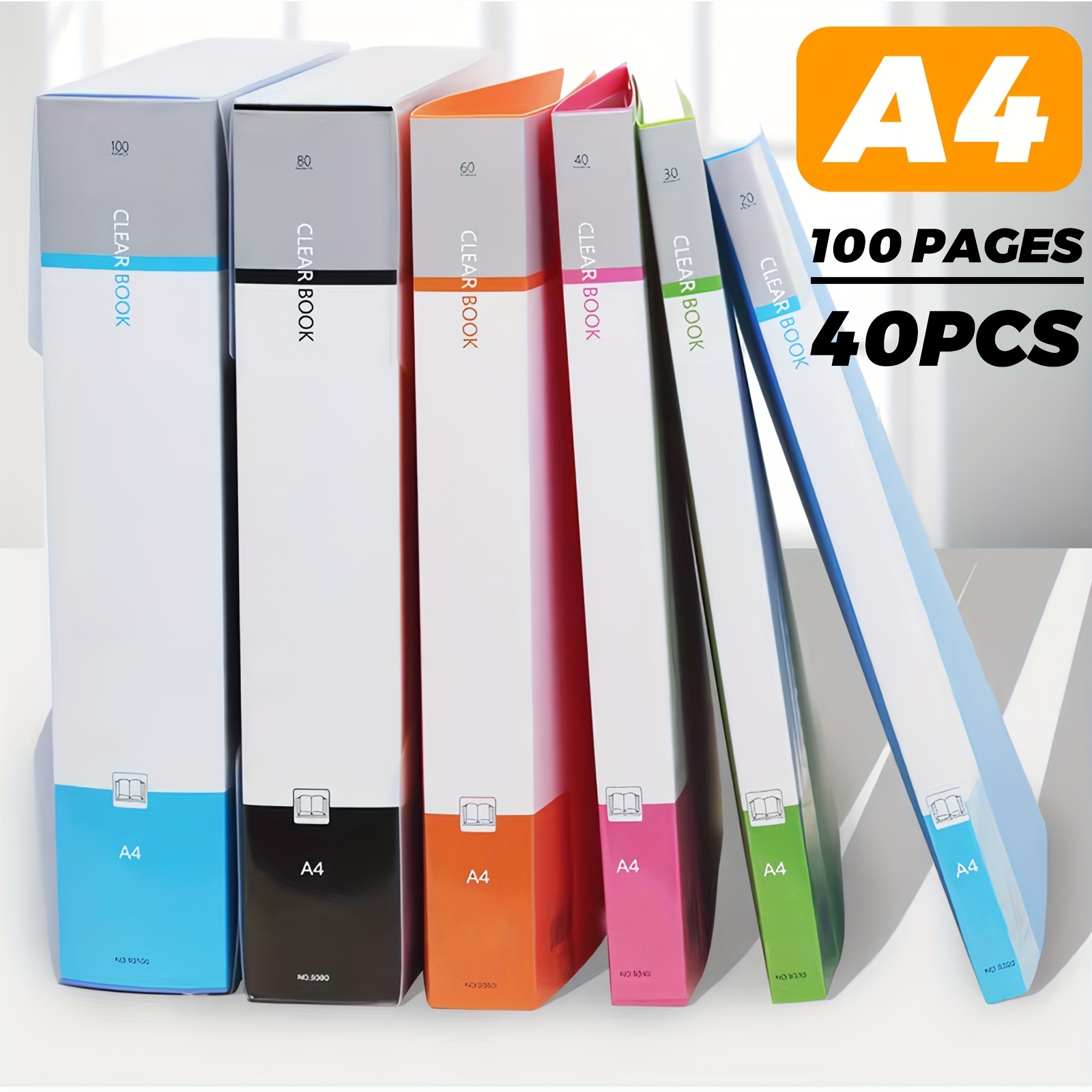 100 Pages A4 Information Book Folder Office Supplies Custom - Temu Canada