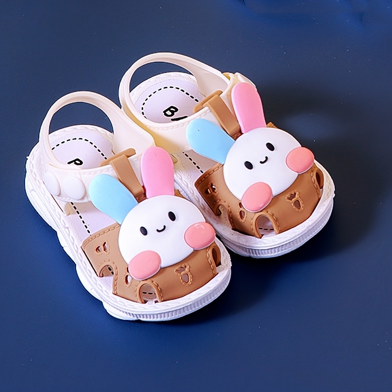 Jiageya Trendy Cute Cartoon Sandals Baby Girls Breathable - Temu United Kingdom
