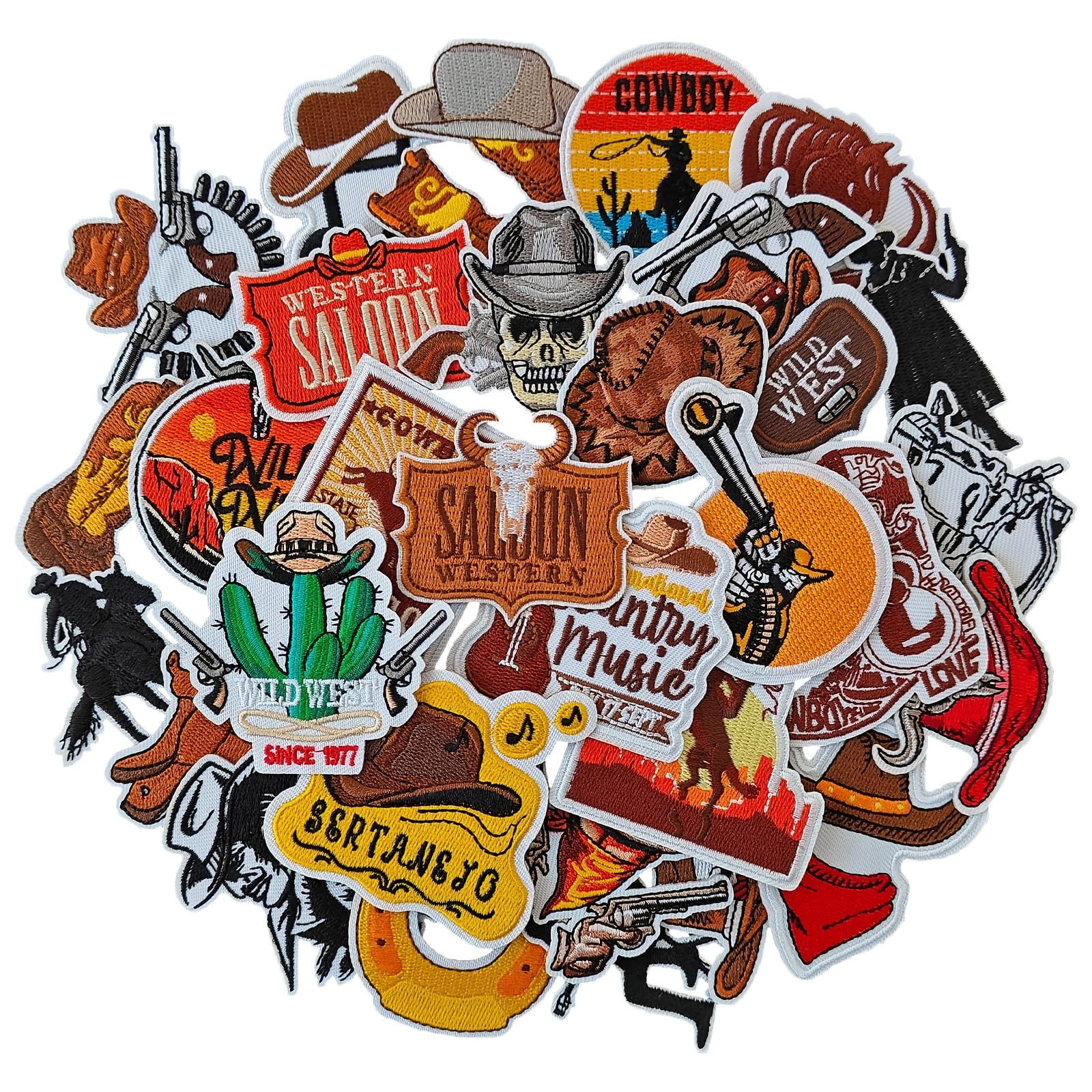 sewing patches sold on Temu United States