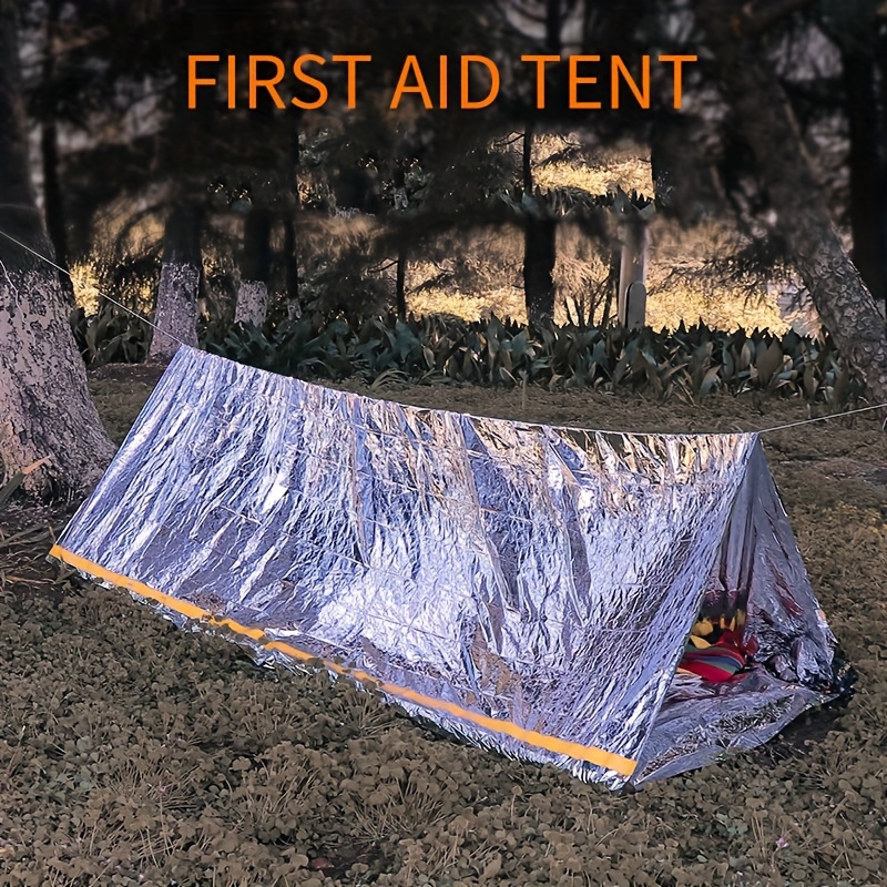 Survival Emergency Sleeping Bag Waterproof Insulated Outdoor Tent For ...