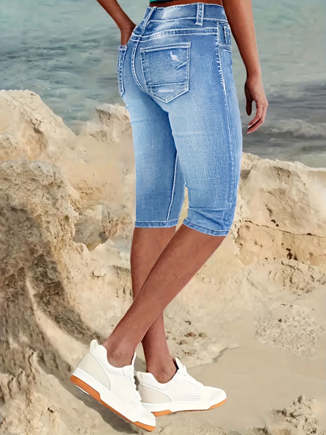 womens capris sold on Temu United States