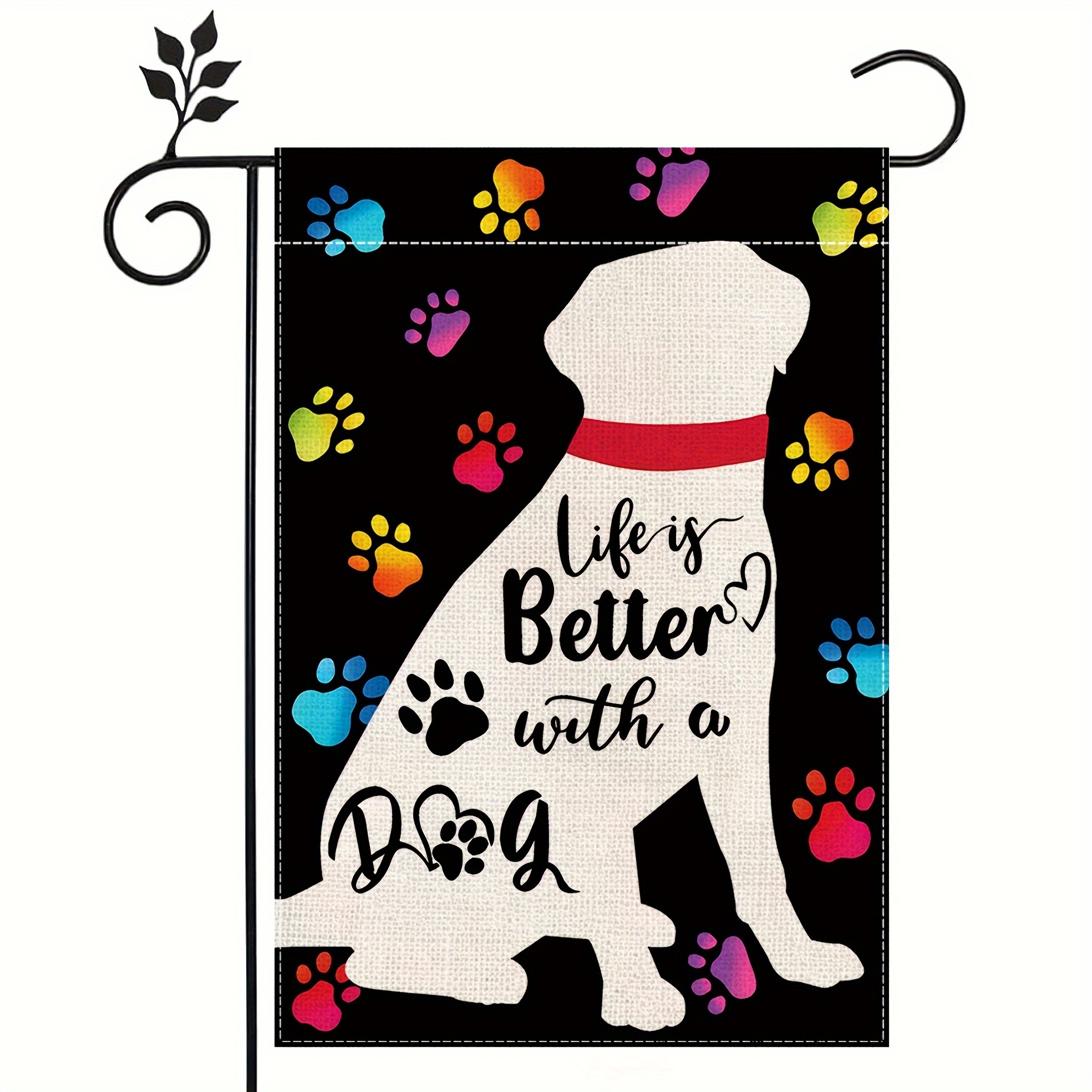 Garden Flag Home Banners Outdoor Decor Lawn Life Better A - Temu Ireland