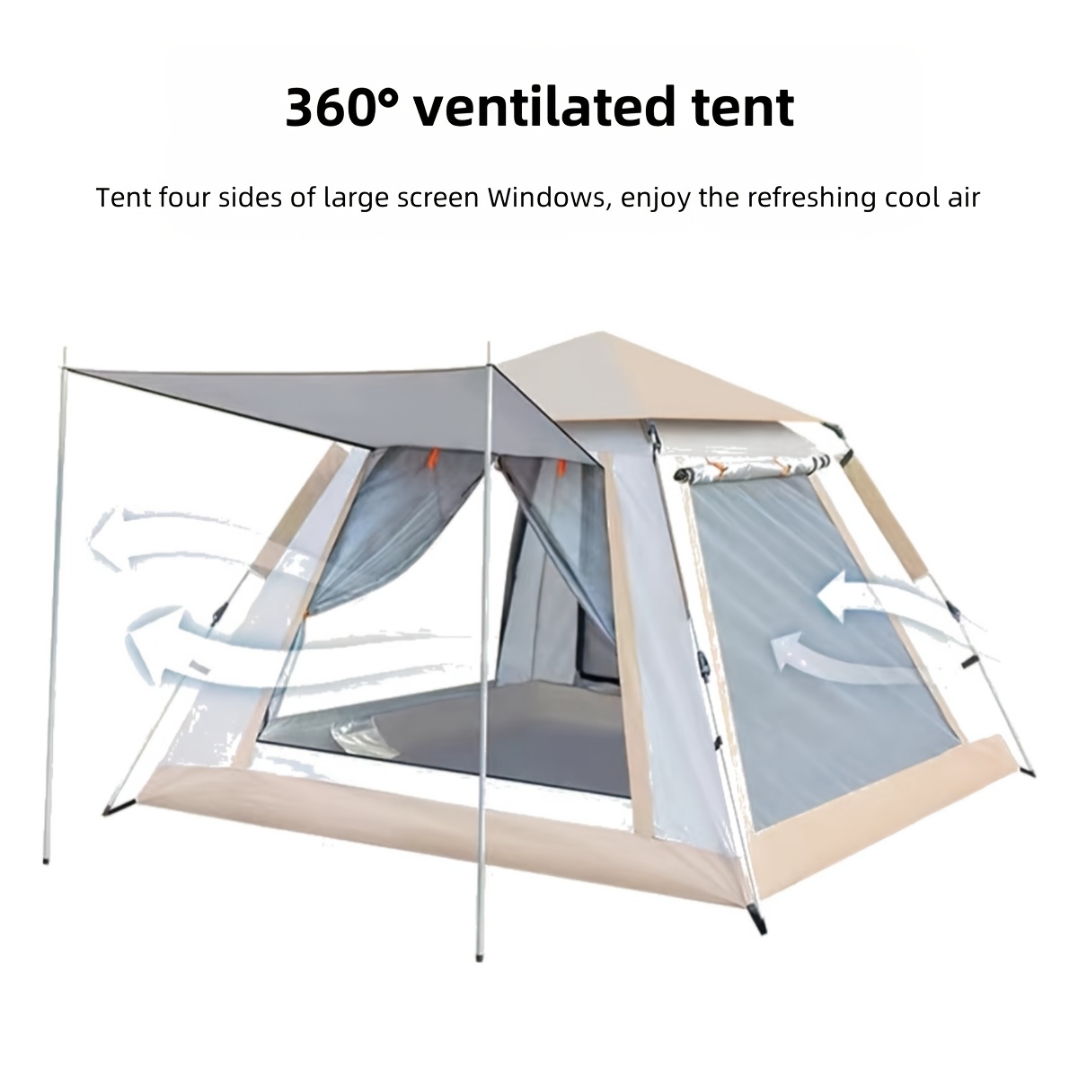 camping tents sold on Temu United States