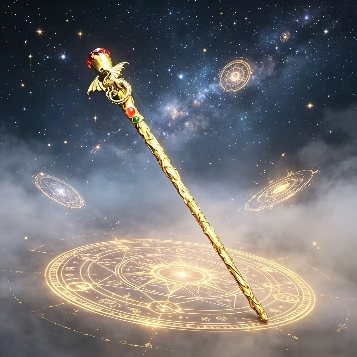 wizard staff sold on Temu United States