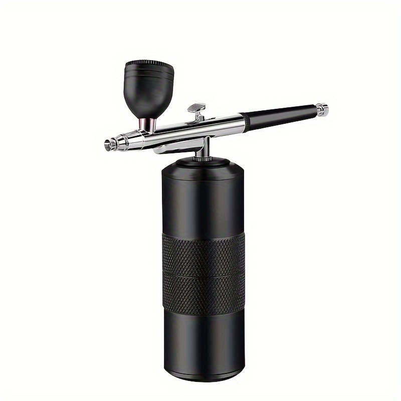 Portable Airbrush Kit Compressor Dual Action Mini Spray Gun - Temu