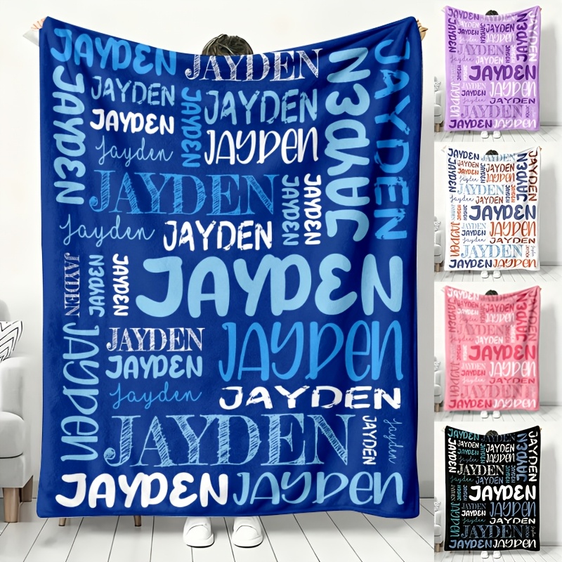 blanket personalized sold on Temu United States