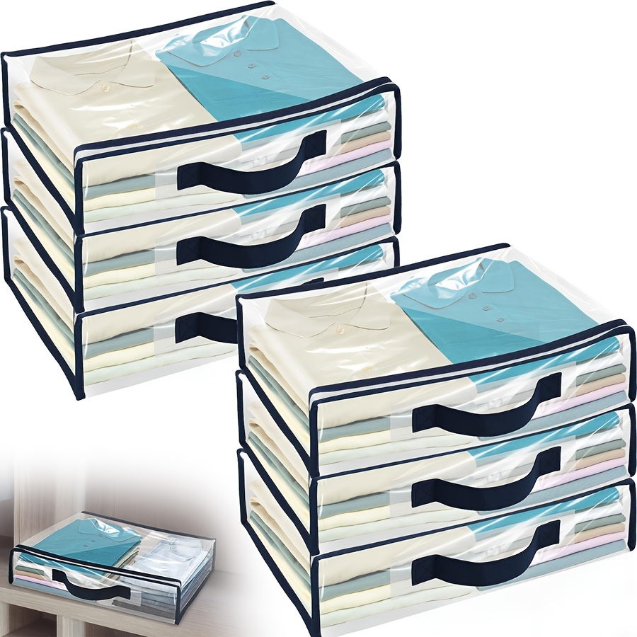 transparent storage bag sold on Temu United States
