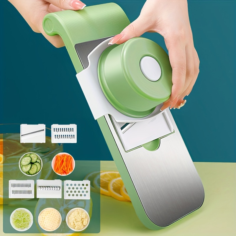 Kitchen Gadget Set Stainless Steel Vegetable Chopper Slicer - Temu
