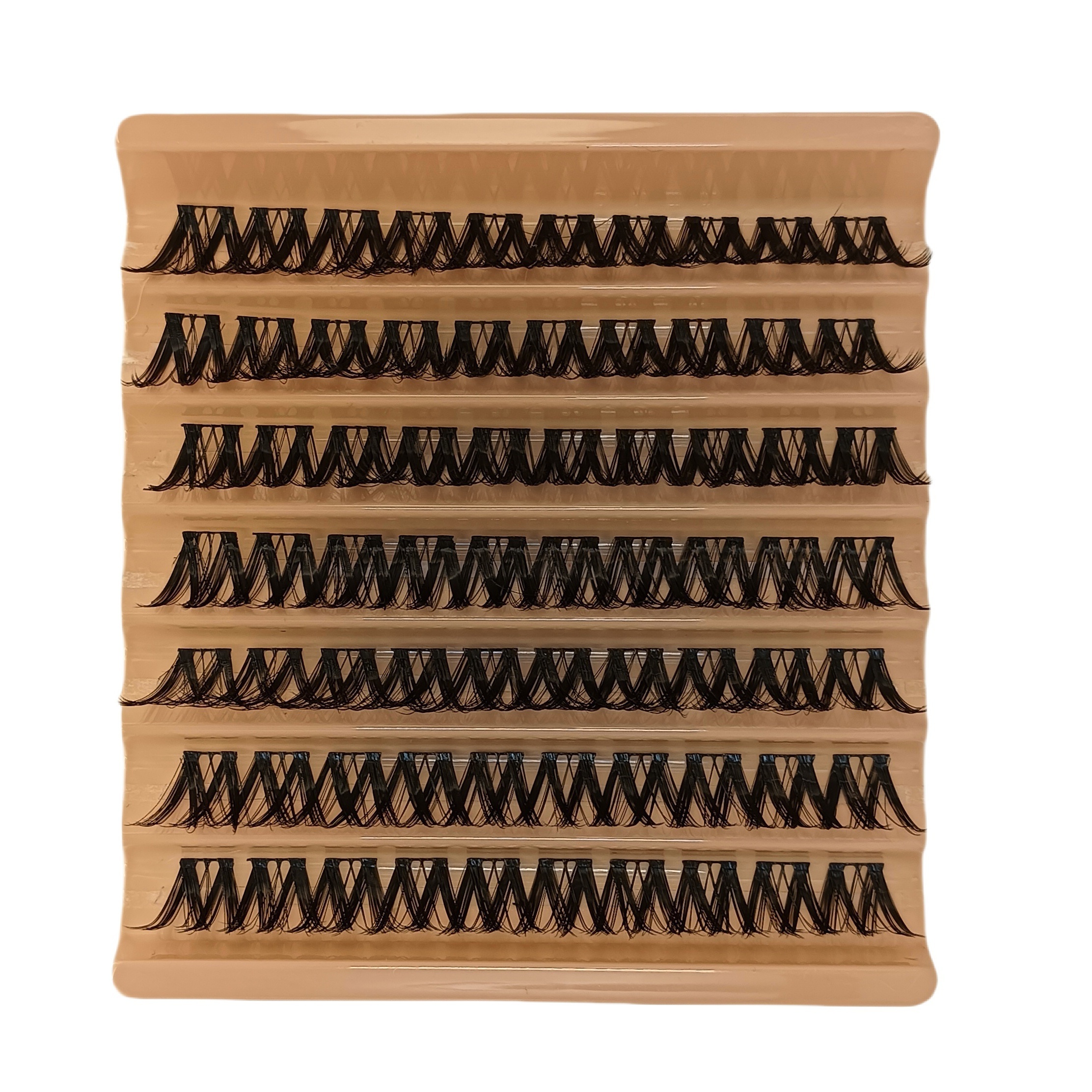 7-pack Segmental False Eyelashes - Individual Cluster Lashes, Long And ...
