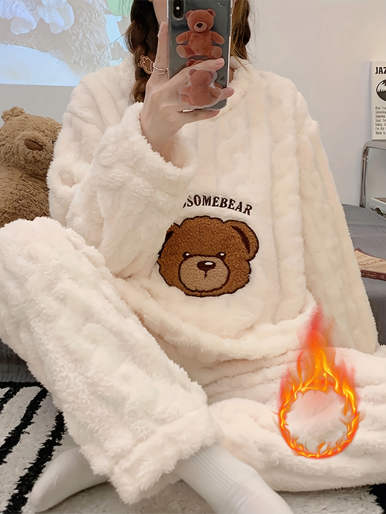 Plush pajama store