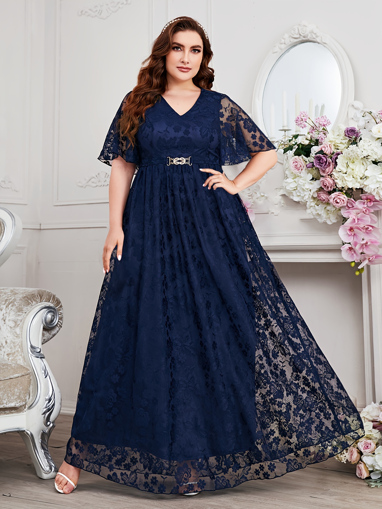 Plus Size Women Dresses - United