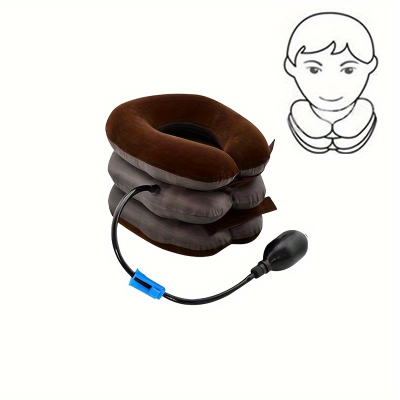 Neck Brace Cervical Traction Device Home Use Inflatable - Temu Australia