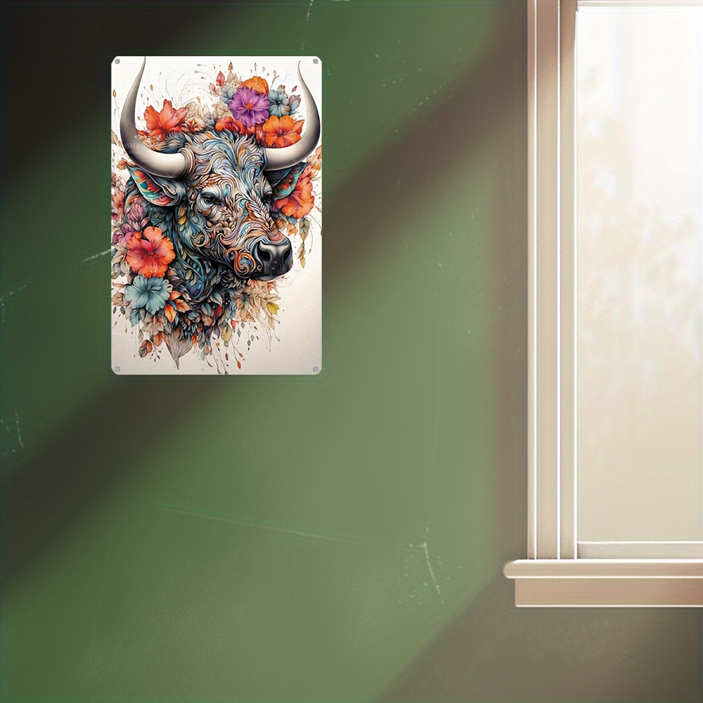 Metal Aluminum Sign "diamond Painting Kits Adults Cow - Temu Philippines