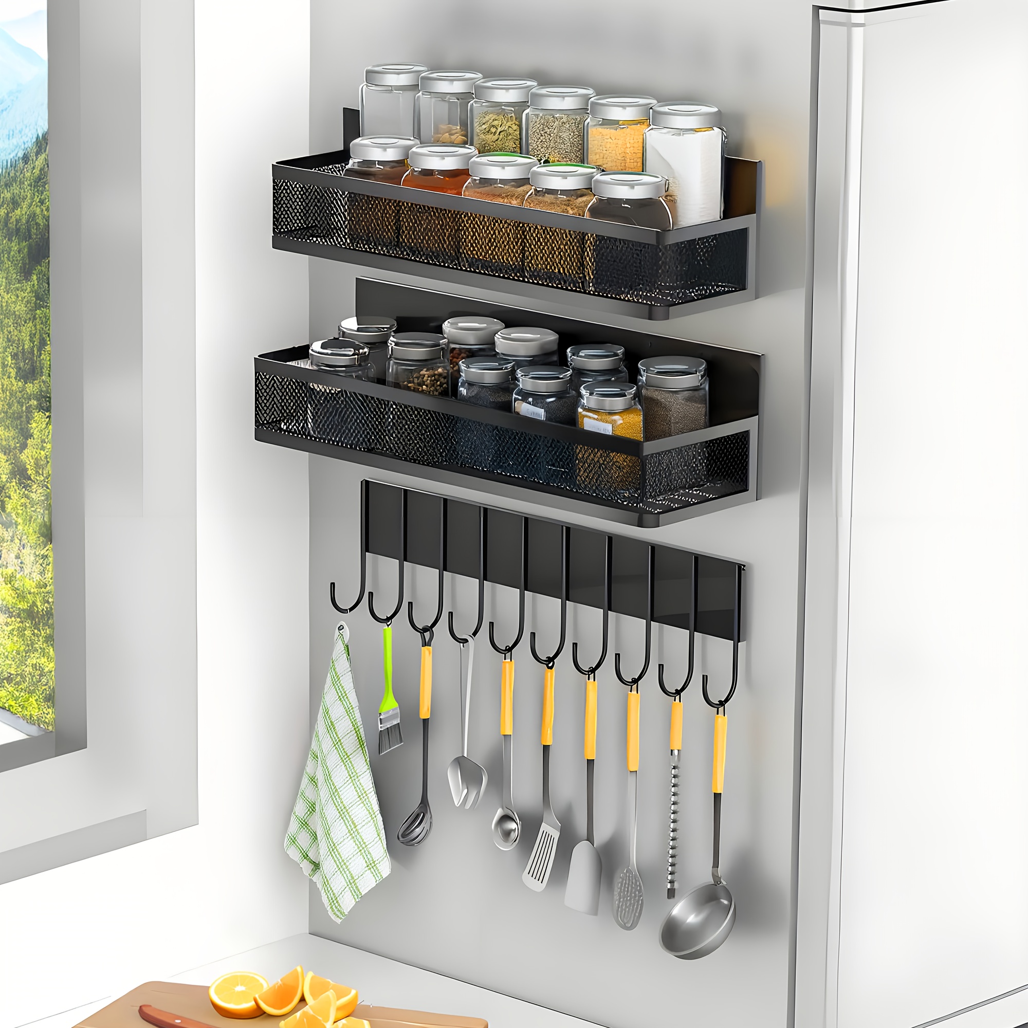 magnetic shelves sold on Temu United States