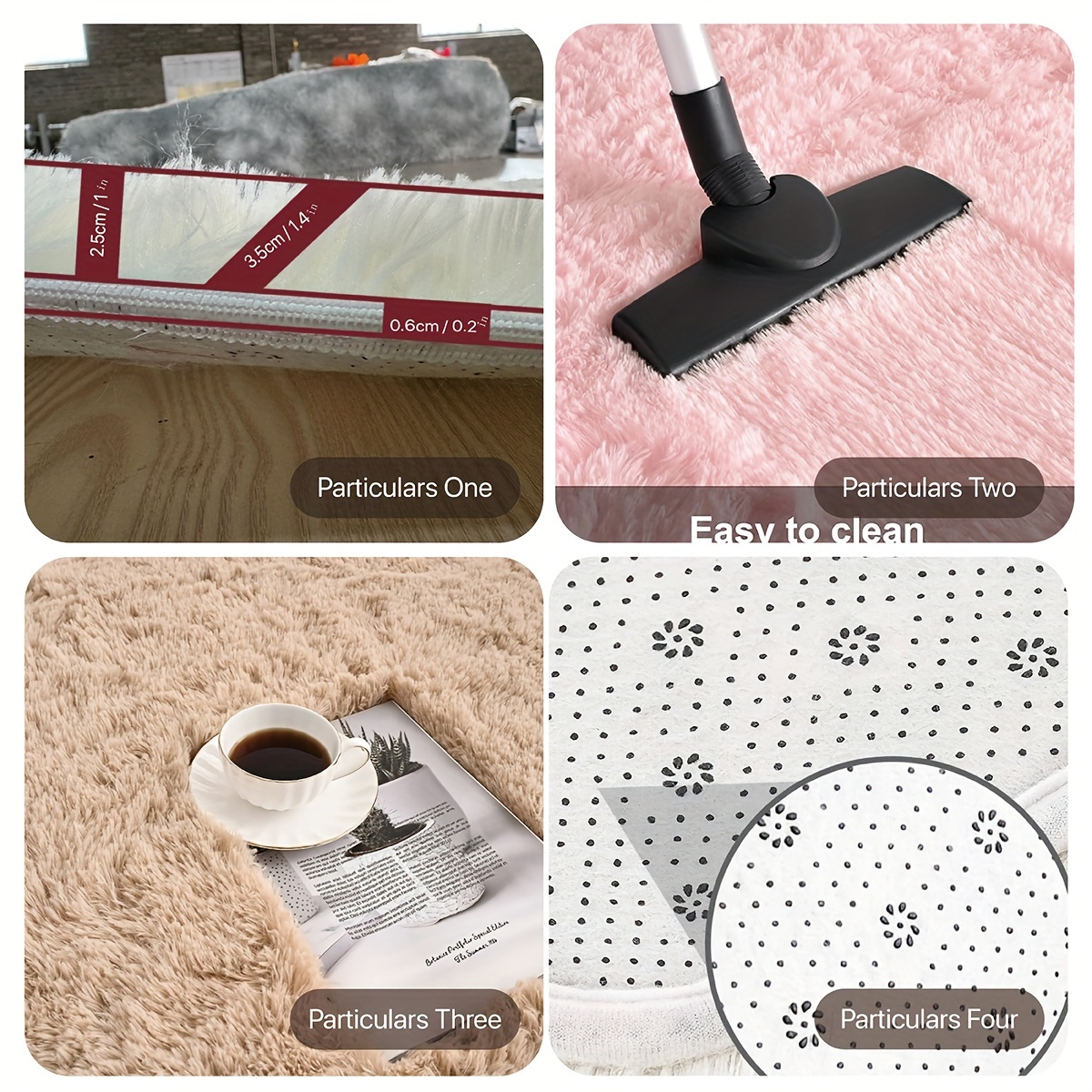 Soft Fluffy Shag Area Rugs Living Room Shaggy Floor Carpet - Temu Portugal