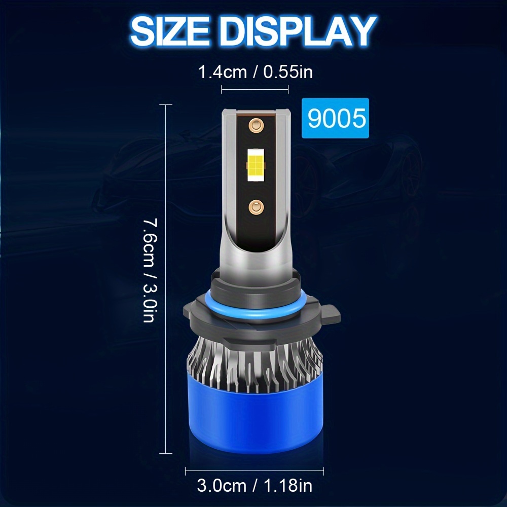 Fit Toyota (2005 2011) Headlights 9145 High Beam + H4 - Temu