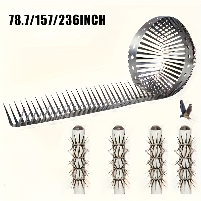 plastic bird spikes sold on Temu United States