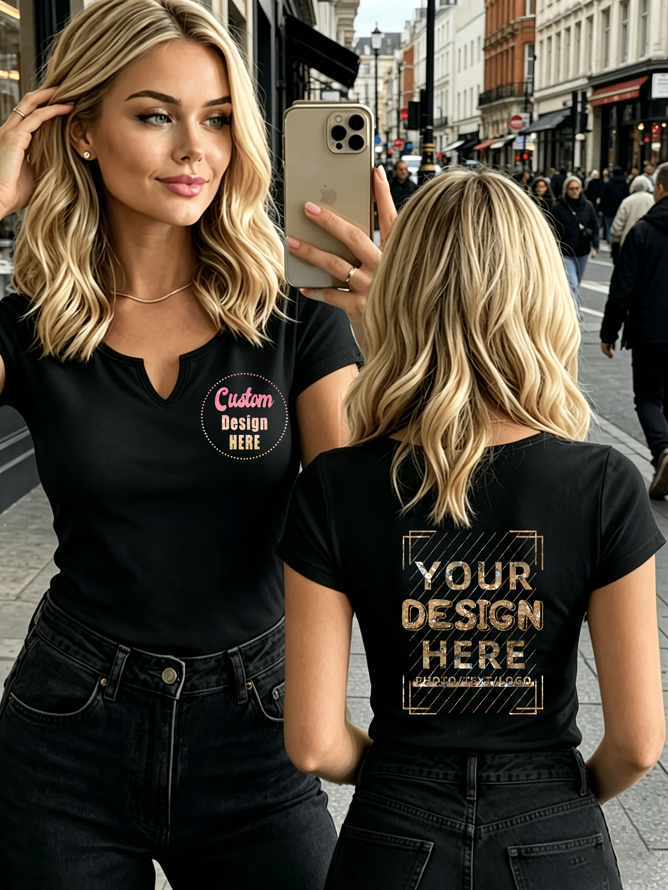 personalized clothing sold on Temu United States