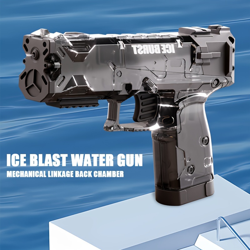 Ice Blast Water Gun: Mechanical Linkage Back Chamber Kids' - Temu