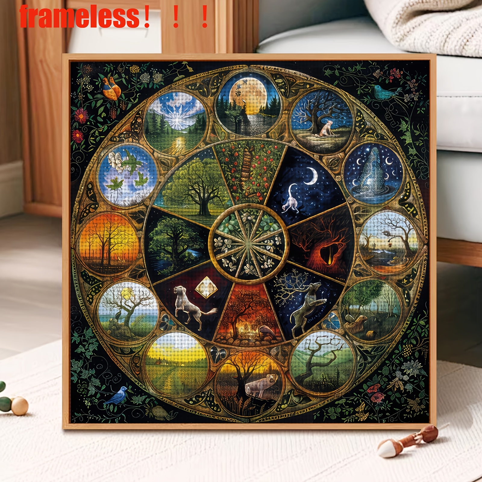 cross stitching kits sold on Temu United States