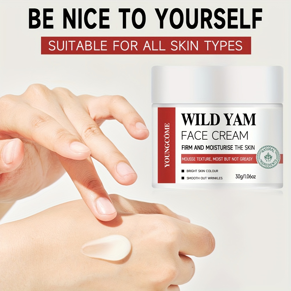 Wild Yam Face Cream Hydrating - Temu
