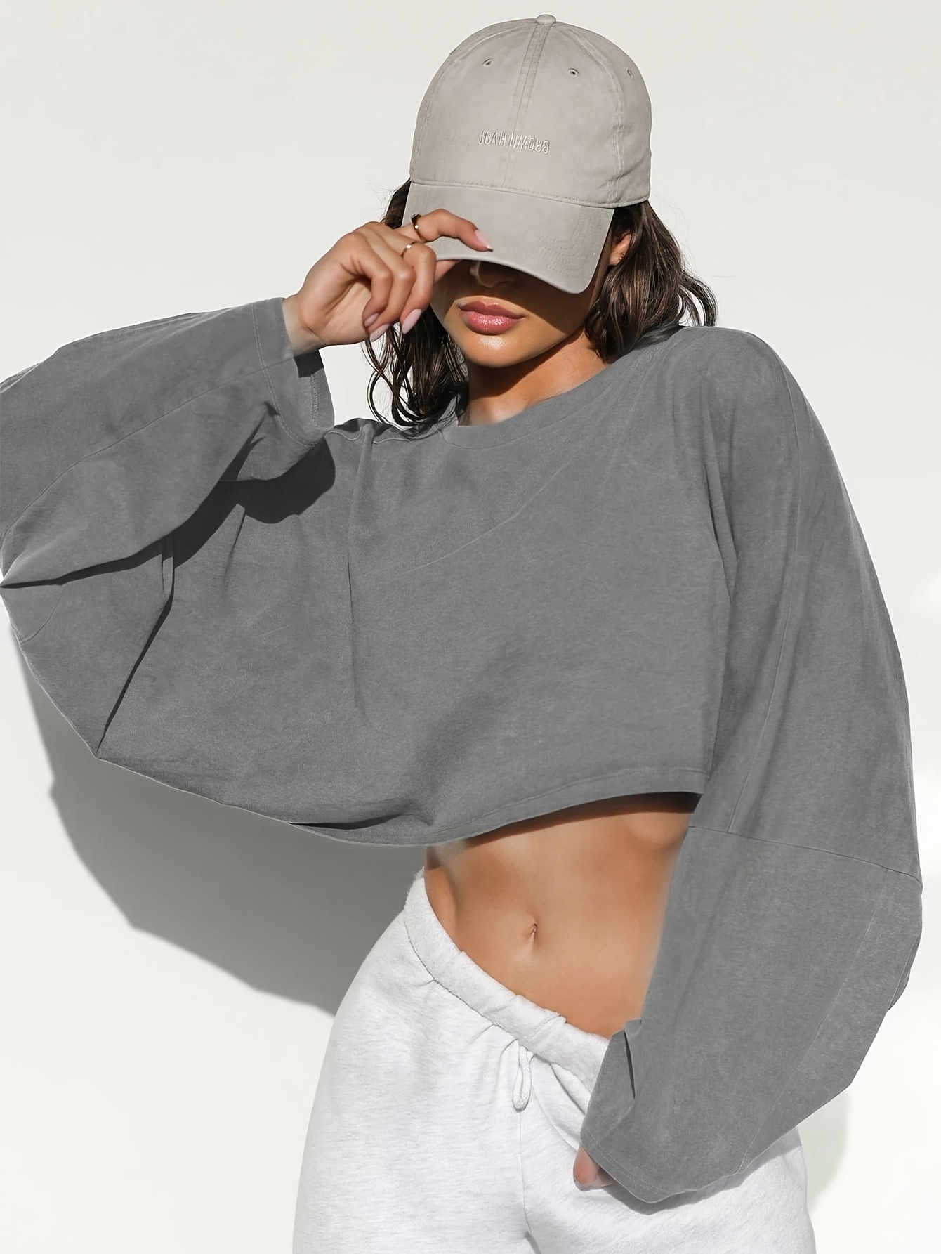 Cute Loose Crop Tops Outfits