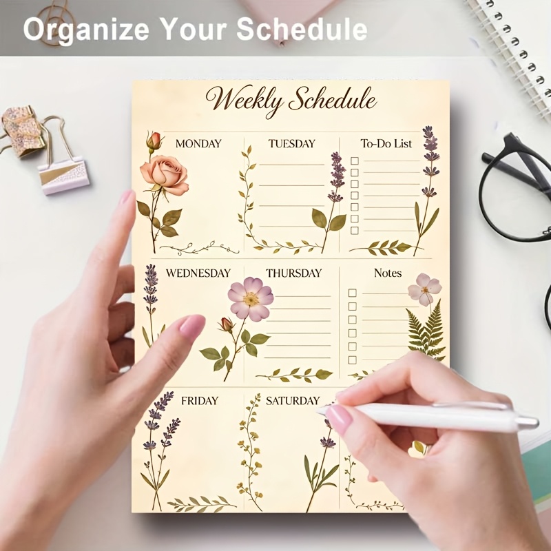 daily planners sold on Temu United States
