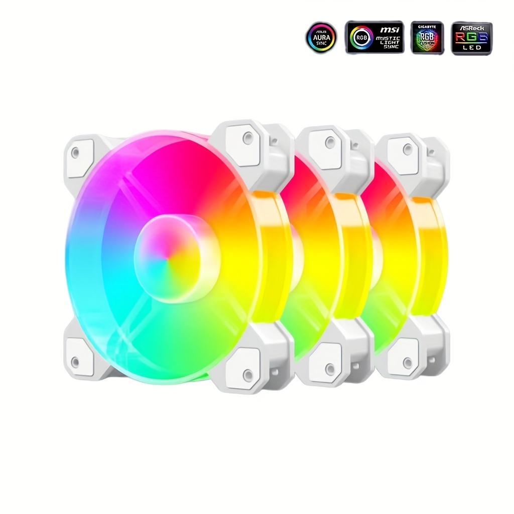 computer rgb fans sold on Temu United States