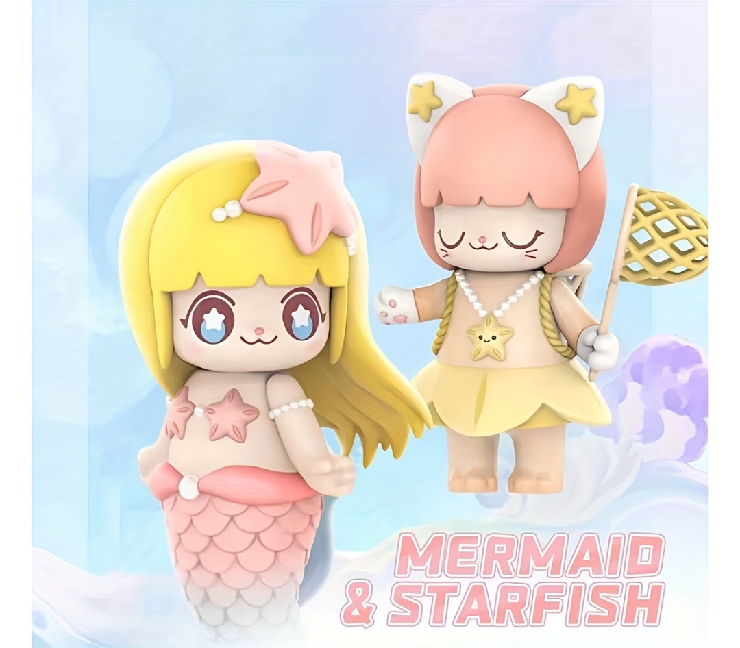 Ocean Exploration Series Model Kit Blind Box - Cute Marine-themed Car Dashboard Figures, Pvc ...