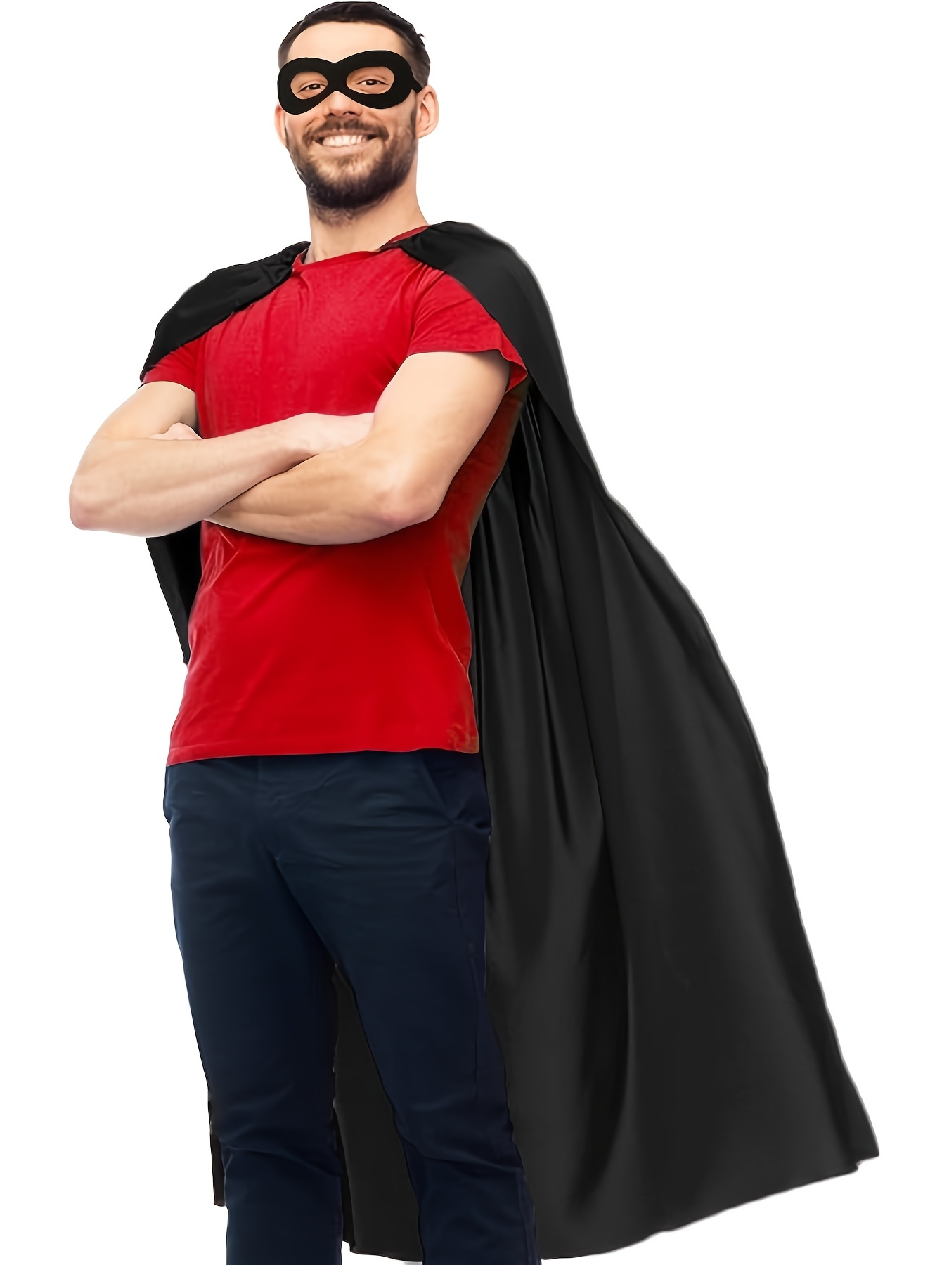 superhero cape and mask sold on Temu United States