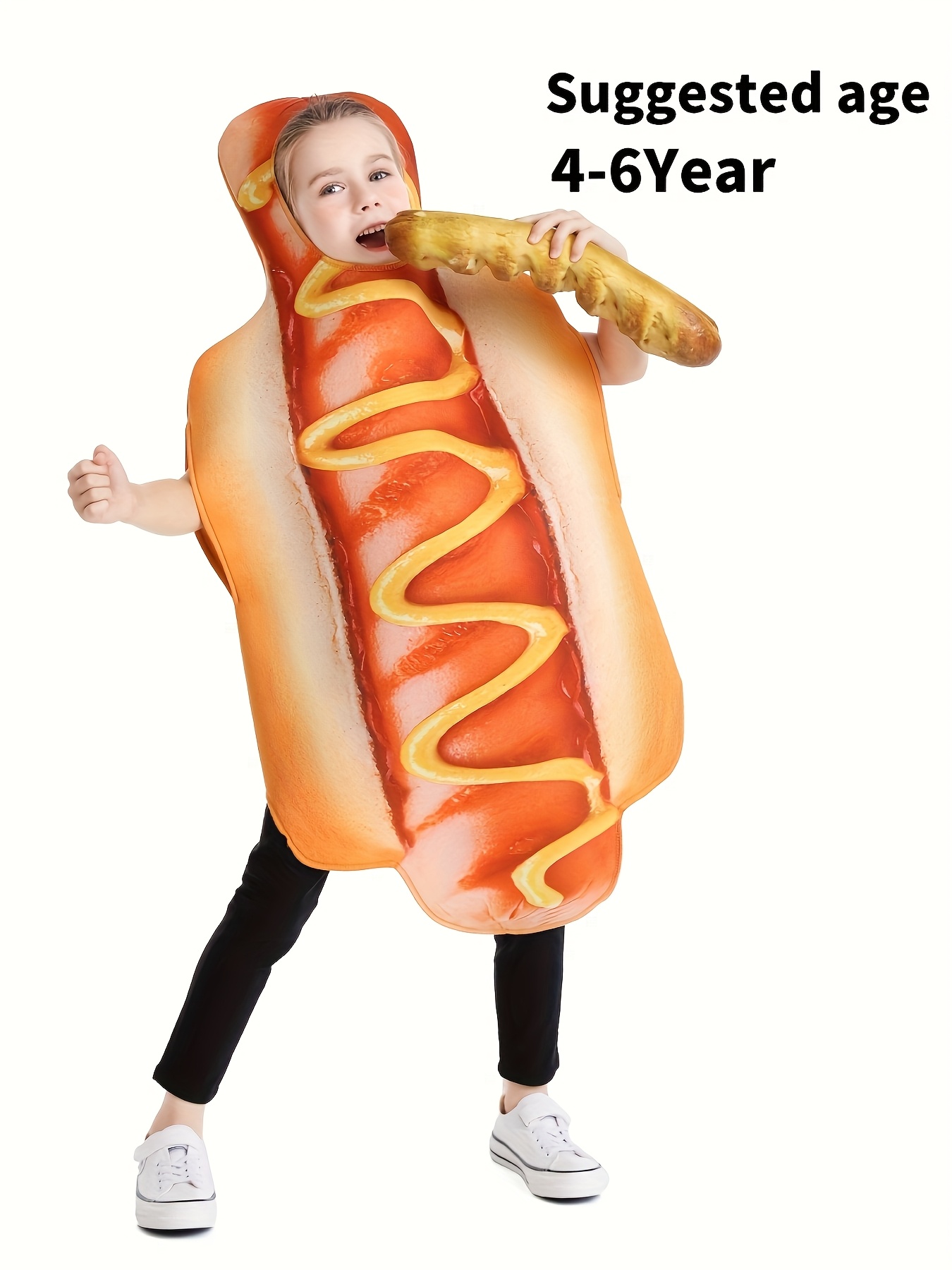 Carnival Party Costumes 3D Sausage Hot Dog Costume - Adult & Kid ...