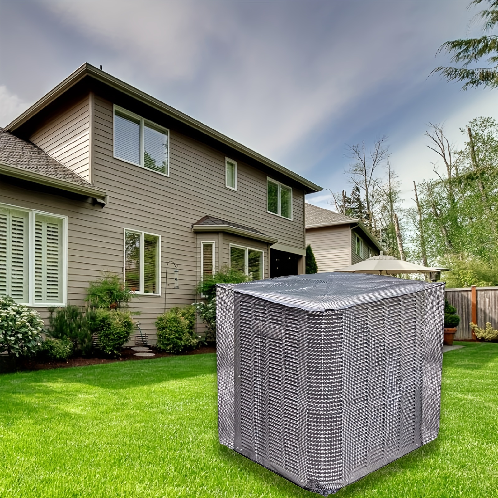air conditioner covers outdoor sold on Temu United States