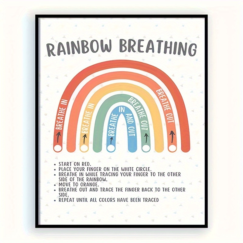 mindfulness posters sold on Temu Australia