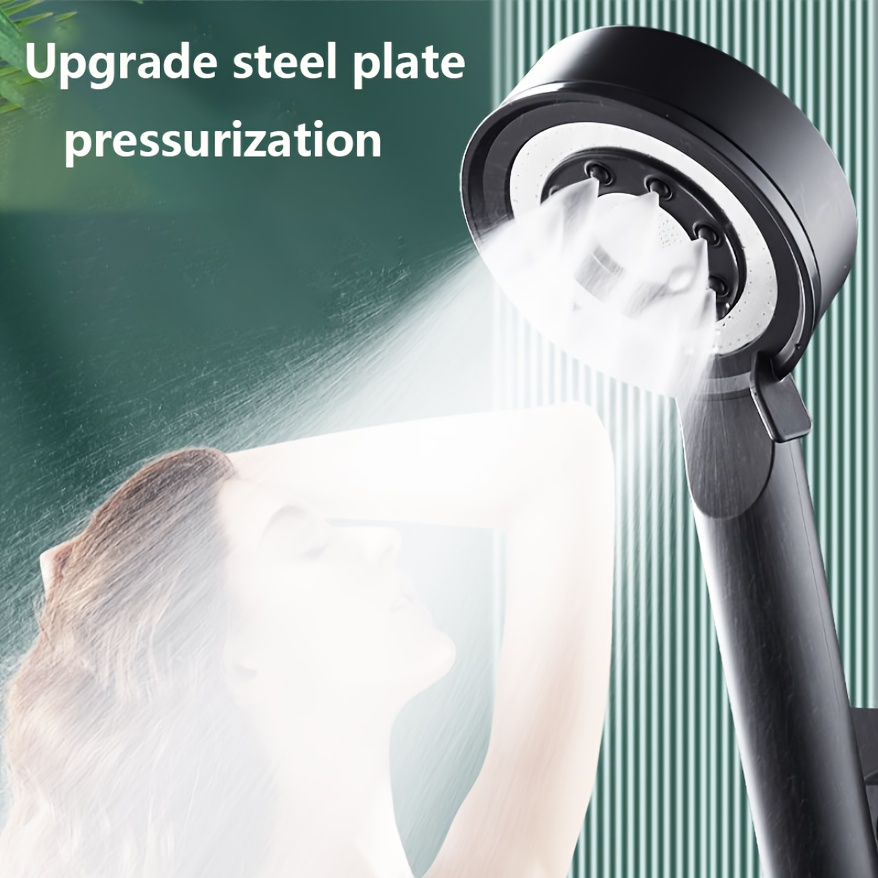 Luxurious 5 mode Adjustable Handheld Shower Head Pressurized - Temu
