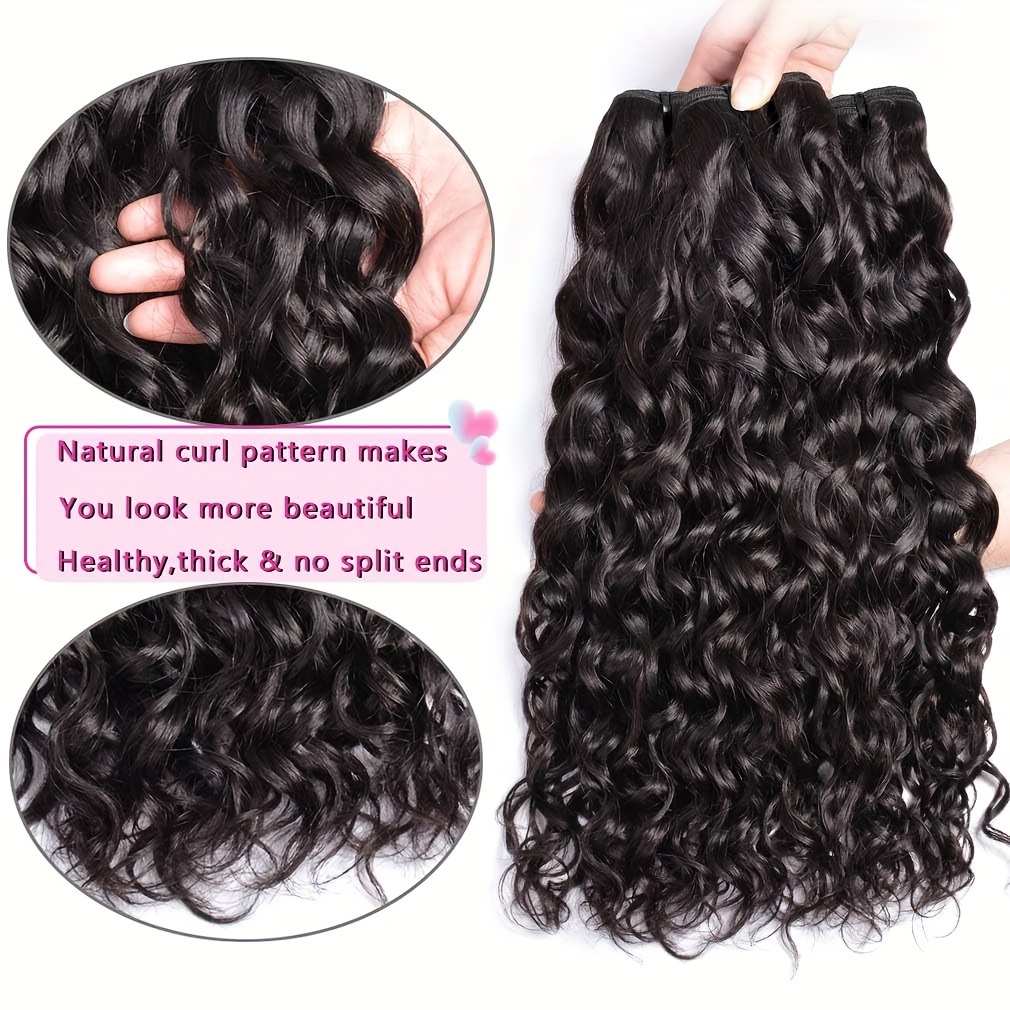 Water Wave Bundles Human Hair Brazilian Remy Hair – Iets van Alles by ...