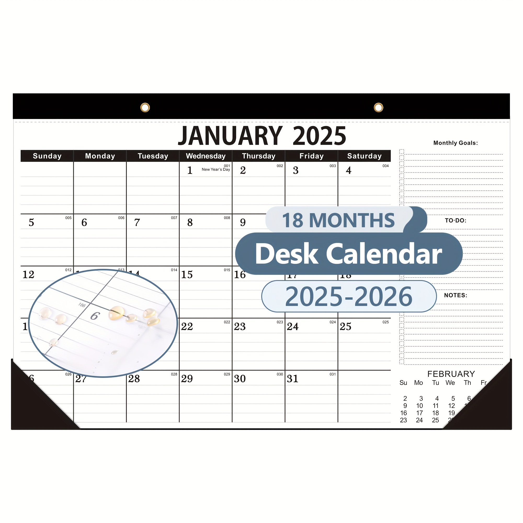 calendar sold on Temu United States