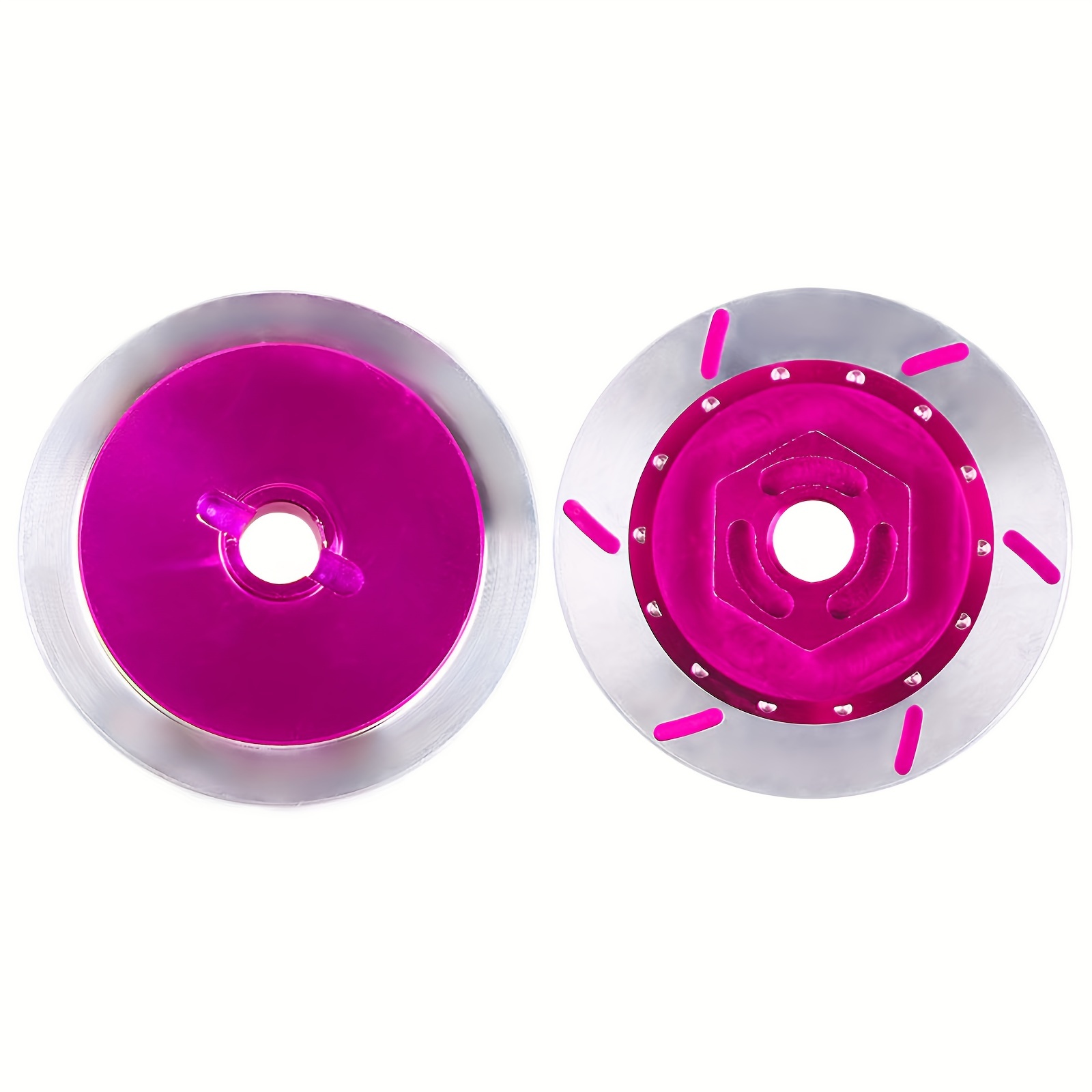 4 Piece Aluminum Hex Wheel Hubs Brake Disc Adapters For 1 10 Scale Rc ...