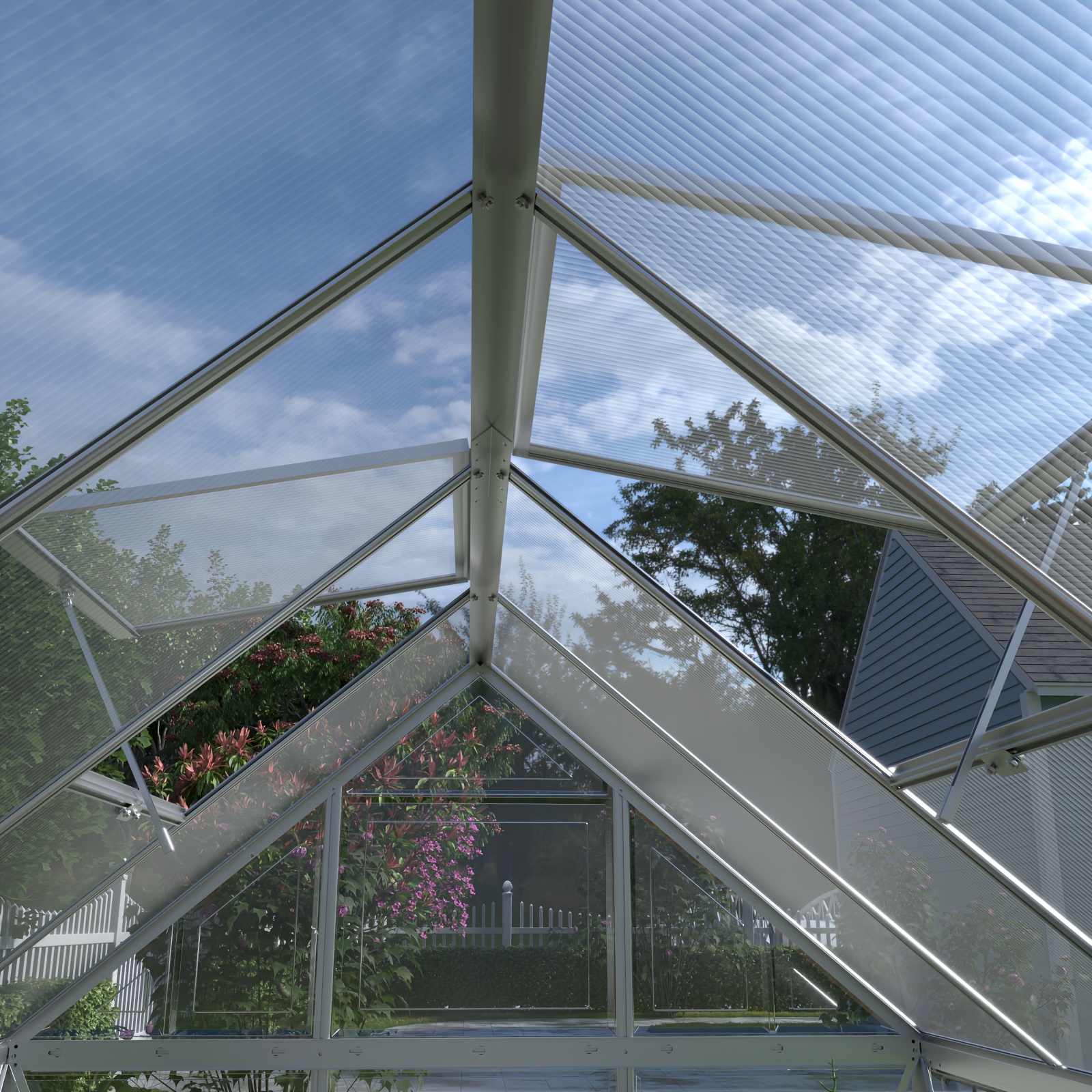 Polycarbonate Greenhouse Hybrid Structure - Temu