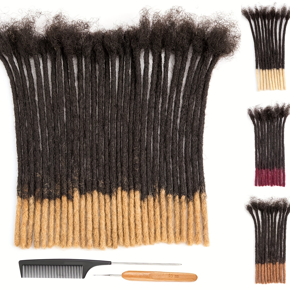 dreads locs sold on Temu United States