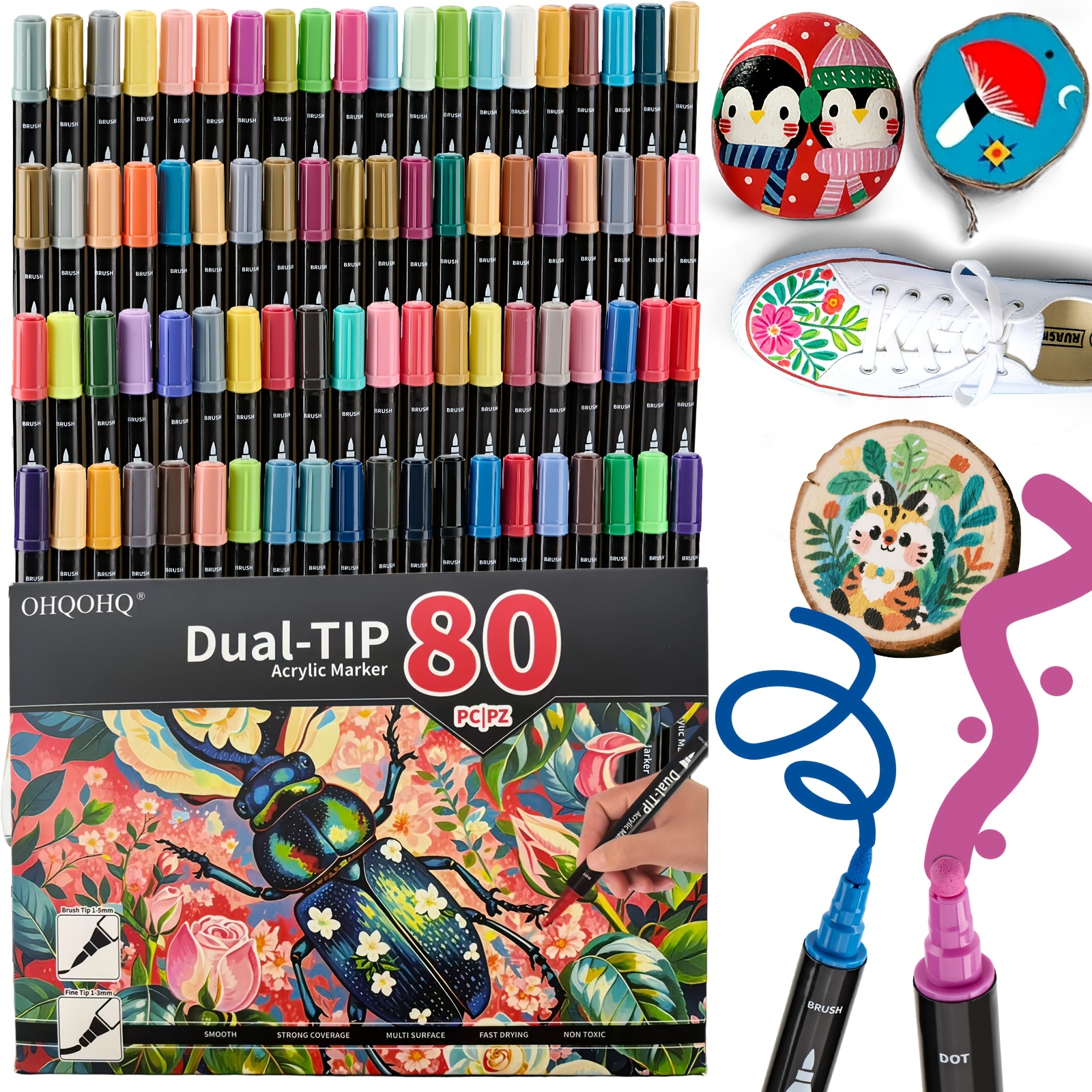 fabric markers sold on Temu United States