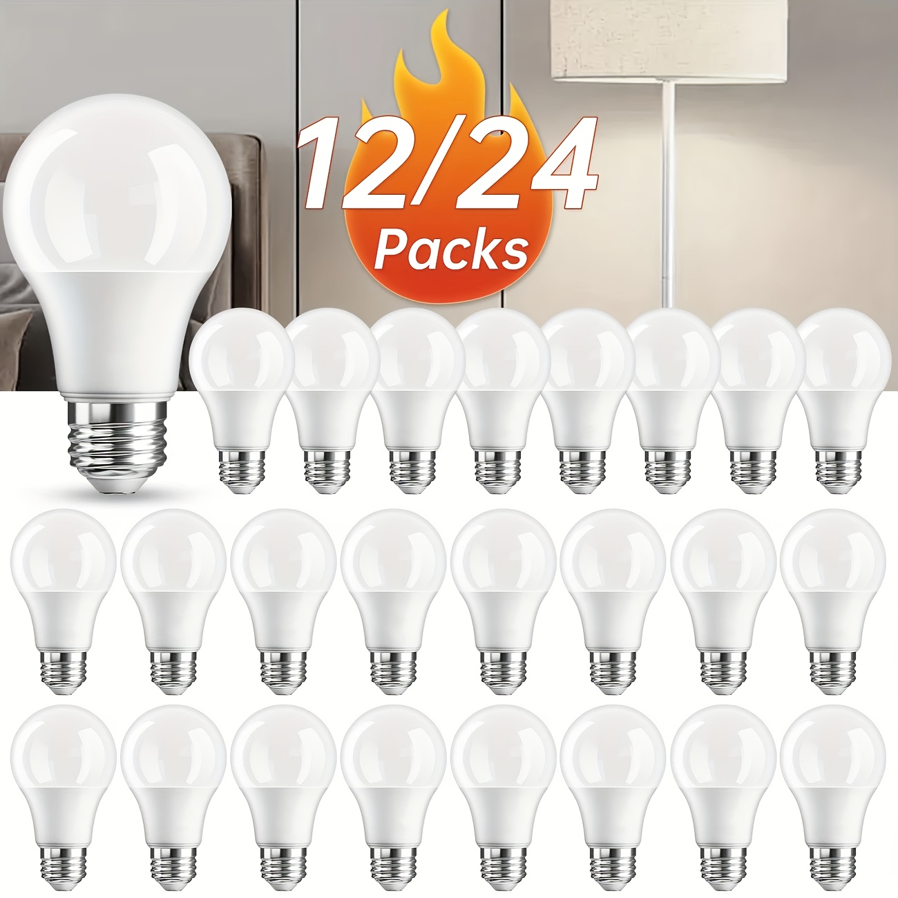 light bulbs sold on Temu United States