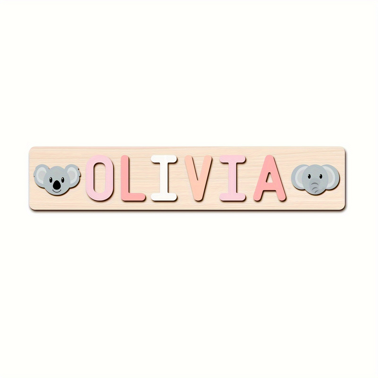 Personalized Name Puzzle Customized Color Name Puzzle 2 - Temu United ...