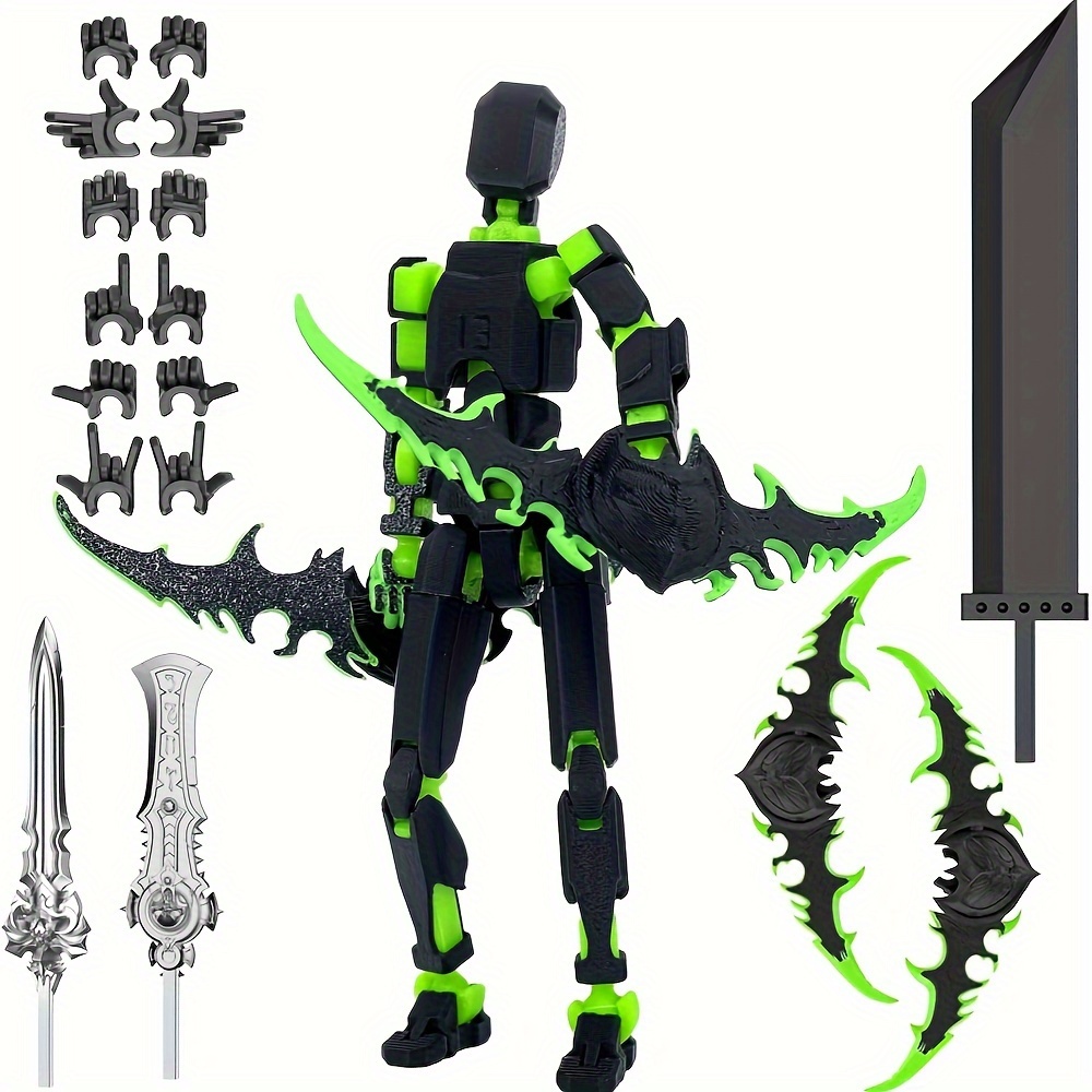 dummy 13 action figure sold on Temu United States