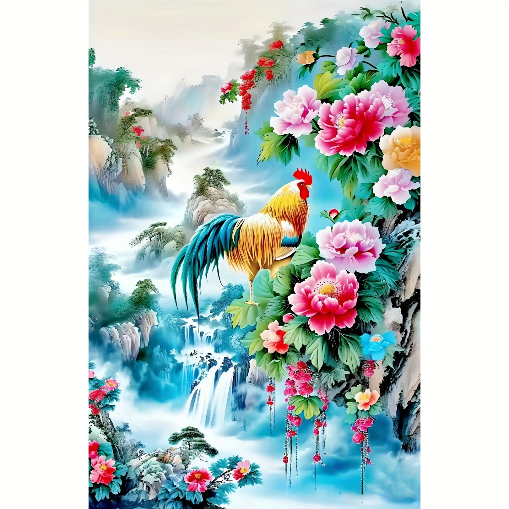 مجموعة الرسم بالألماس 5D للكبار فن الألماس الدائري الكامل، - Temu Bahrain