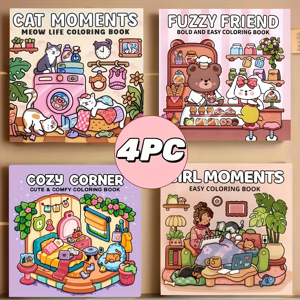 colouring in books sold on Temu New Zealand