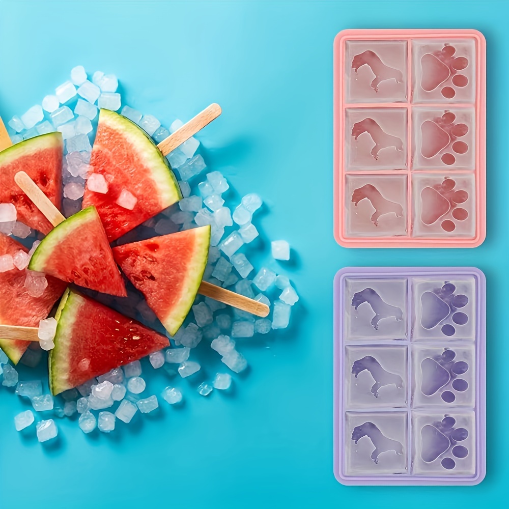 Large Ice Cube Ice Box Freezer Mold Silicone Square Ice Cube - Temu ...