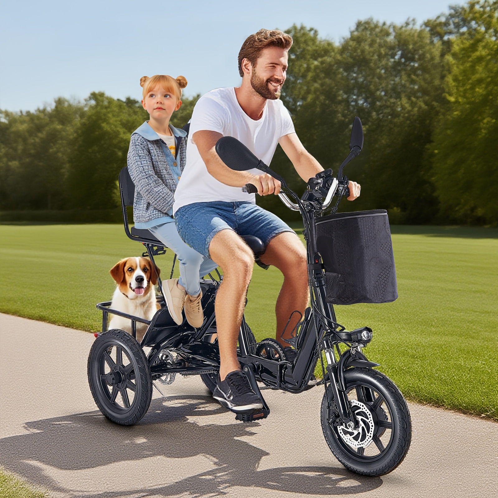 electric adult tricycle sold on Temu United States