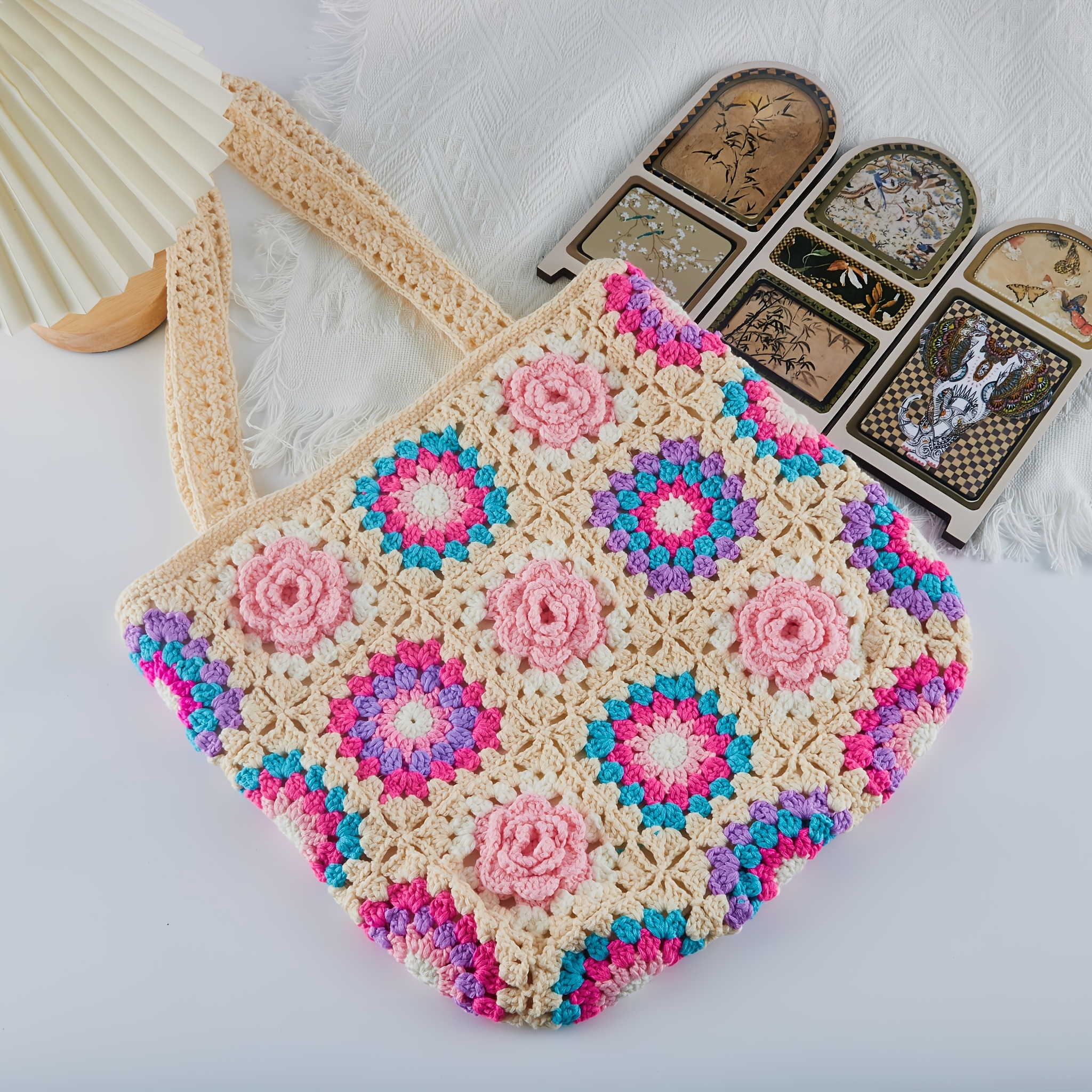 crochet bags sold on Temu United States