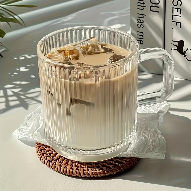 glass cup with handle - Ireland