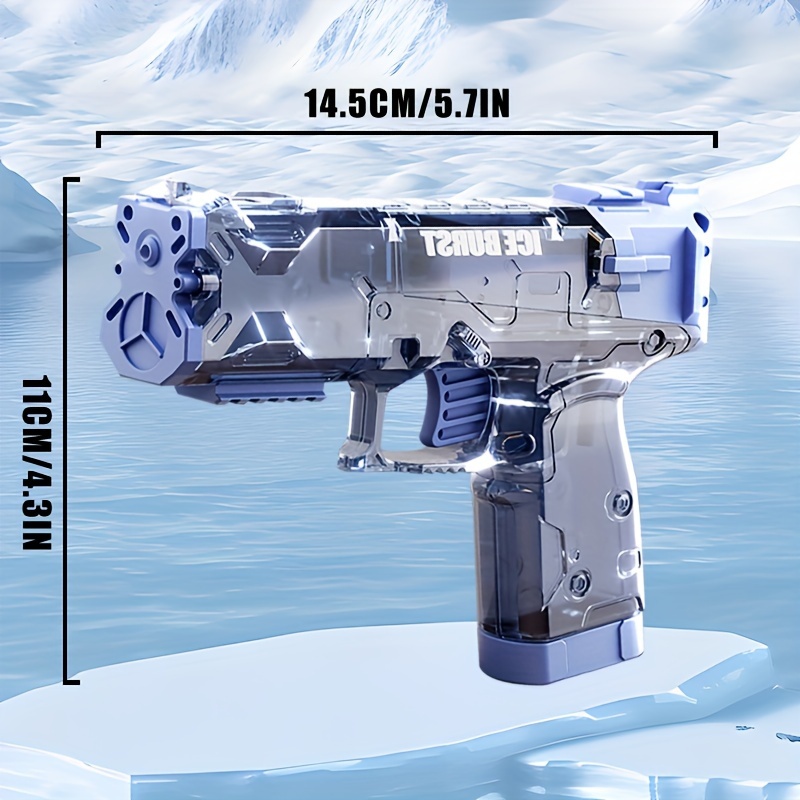 Ice Blast Water Gun: Mechanical Linkage Back Chamber Kids' - Temu